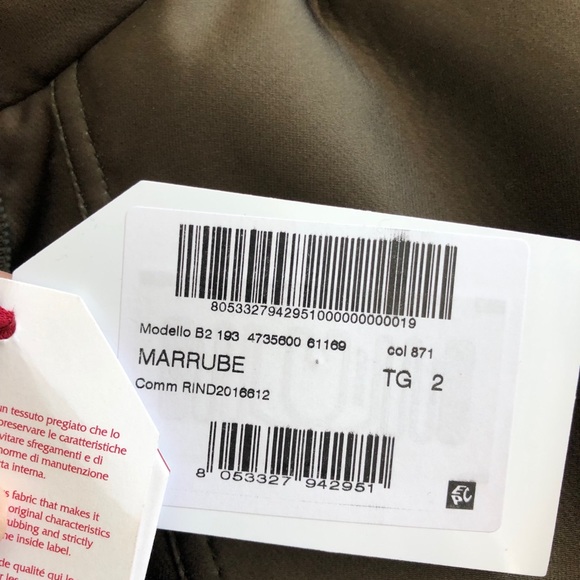 Moncler | Jackets & Coats | Authentic Moncler Silkblend Coat With Tags ...